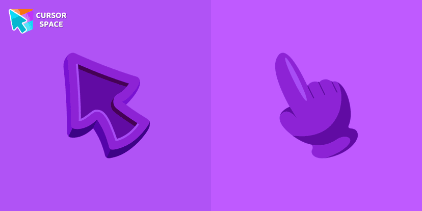 Purple Cursor - Cursor Pack | Cursor Space